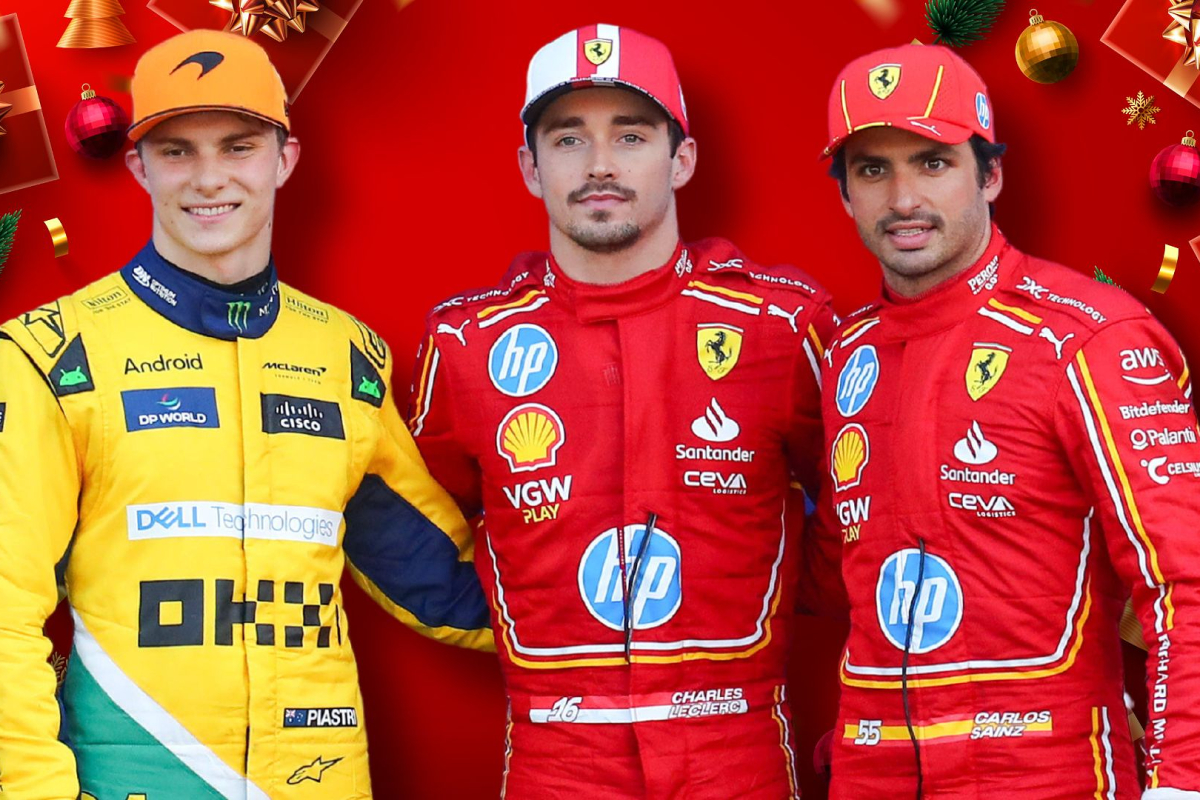 F1 Stars Reimagined as Classic Christmas Movie....