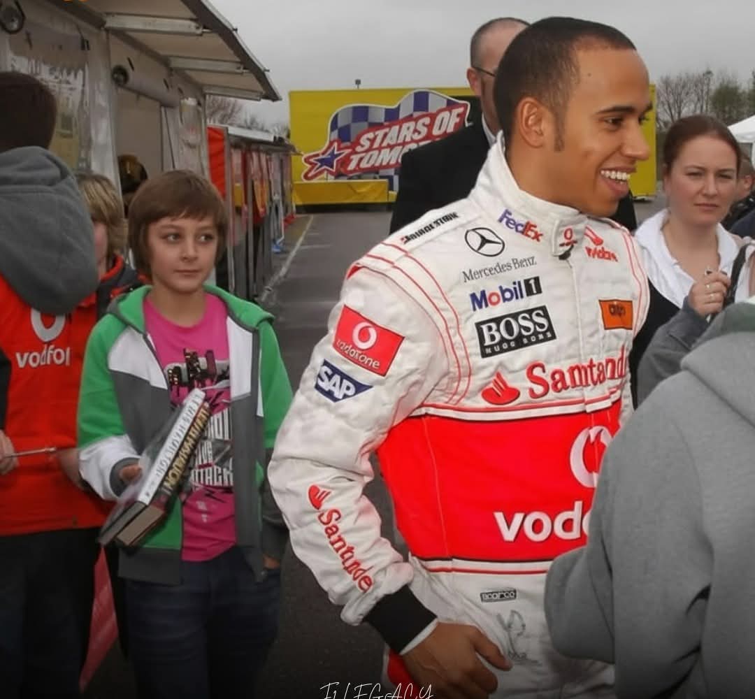 F1 HISTORY: Touching Moment shows a very Young George Russell